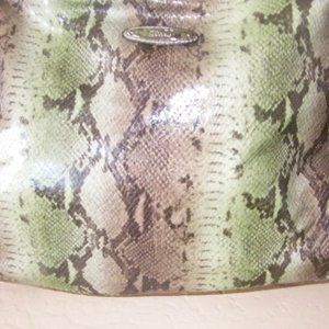 Nine & Co. | Bags | Nine Company Snake Print Satchel | Poshmark
